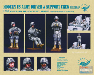 TRP00424 1:35 Trumpeter Modern US Army Crewmen & Infantry Figures Set ...