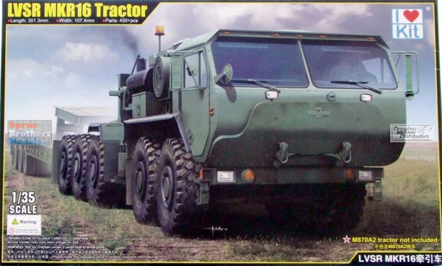 ILK63549 1:35 I Love Kit LVSR MKR16 Tractor - Sprue Brothers Models LLC