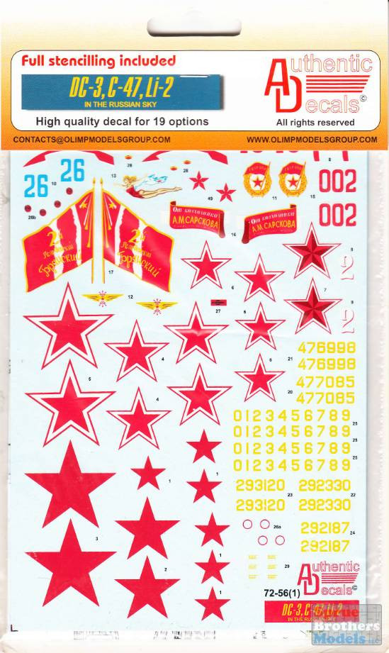 Aircraft - Aftermarket Products - Decals - 1:72 Scale Early Flight to ...