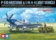 TAM25205 1:48 Tamiya P-51D Mustang & 1/4t 4x4 Light Vehicle - Sprue ...