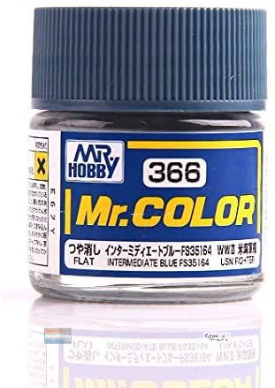 GUNC366 Intermediate Blue FS35164 (Flat) - Gunze Sangyo Mr Color Paint ...