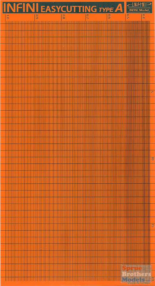 INFIT3001V1 Infini Model Easycutting Mat Type A (Straight Lines ...