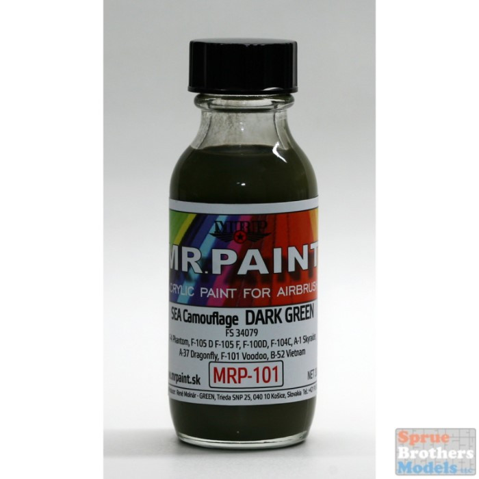 MRP097 MRP/Mr Paint - US Dark Ghost Grey FS36320 30ml (for Airbrush ...
