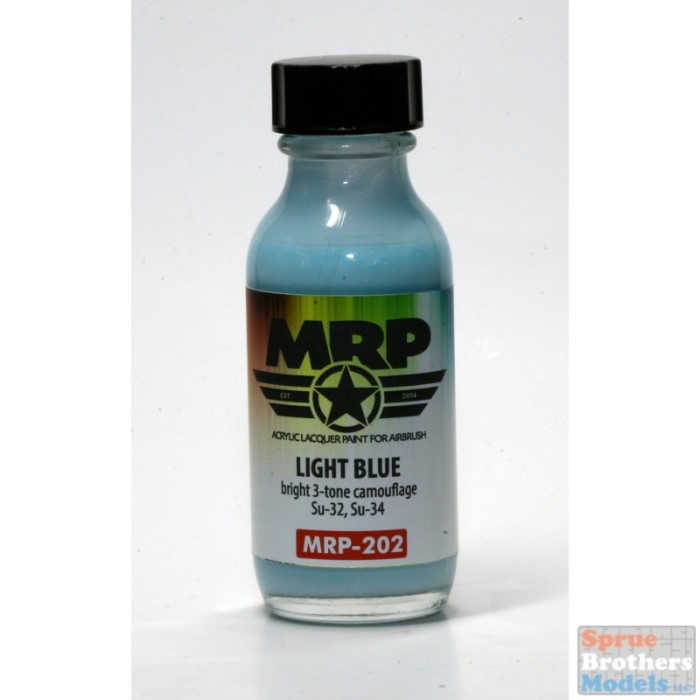 MRP202 MRP/Mr Paint - Light Blue Su-34 (bright 3-tone camo) 30ml (for ...