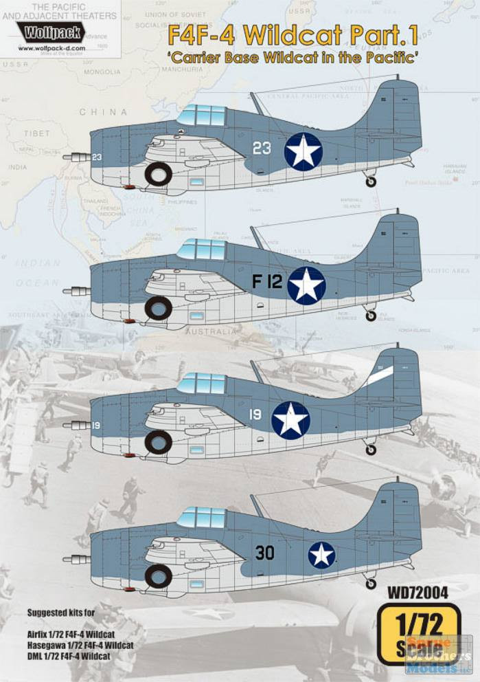 WPDDEC72011 1:72 Wolfpack Decal - C-47 Skytrain Part 3: US Navy/Marines ...