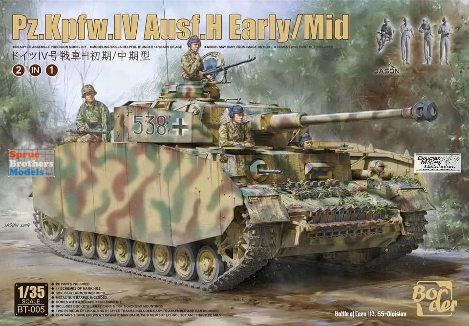 Armor - Model Kits - Border Model - Sprue Brothers Models LLC