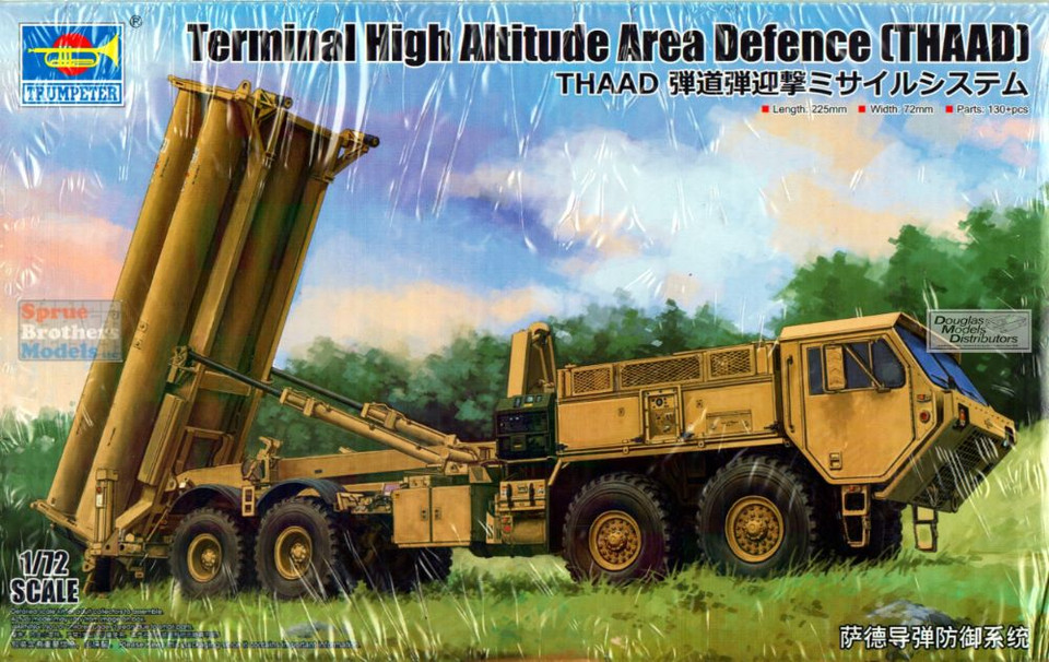 TRP07176 1:72 Trumpeter Terminal High Altitude Area Defense (THAAD ...