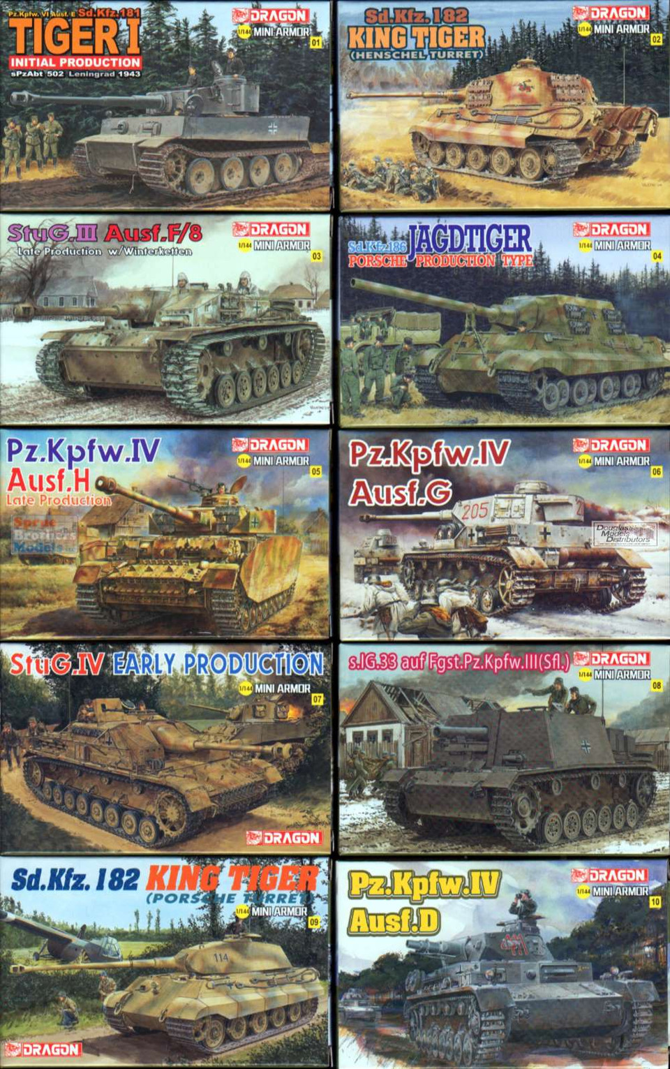 Armor - Model Kits - Dragon-Vehicles - Page 1 - Sprue Brothers Models LLC
