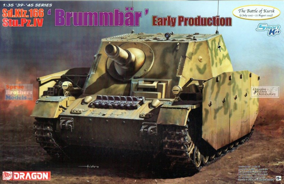 DML6992 1:35 Dragon Sd.Kfz.166 Stu.Pz.IV Brummbar Early - Sprue ...
