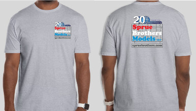 SBM081 Sprue Brothers Models 20th Anniversary Commemorative T-Shirt ...