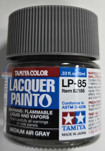 TAM82185 Tamiya Lacquer Paint LP-85 Medium Air Gray 10ml (1/3 fl oz ...