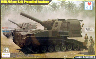 ILK63548 1:35 I Love Kit M55 203mm Self-Propelled Howitzer - Sprue ...