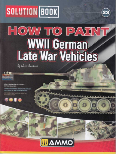 AMM6529 AMMO by Mig Solution Book - How To Paint WW2 German Late War ...