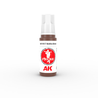 AKI011417 AK Interactive 3Gen Acrylic Paint 17ml - Waffen Brown FS30045 ...