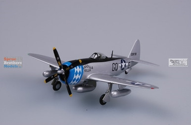 ESM37289 1:72 Easy Model P-47D Thunderbolt 355FS/354FG (pre-painted/pre ...
