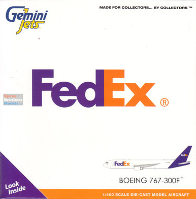 GEMGJ2311 1:400 Gemini Jets FedEx B767-300ERF #N144FE (pre-painted/pre ...