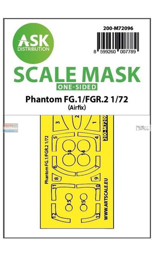 ASKM72096 1:72 ASK/Art Scale Mask - Phantom FG.1/FGR.2 (AFX kit ...