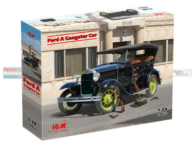 ICM24052 1:24 ICM Ford A Gangster Car - Sprue Brothers Models LLC