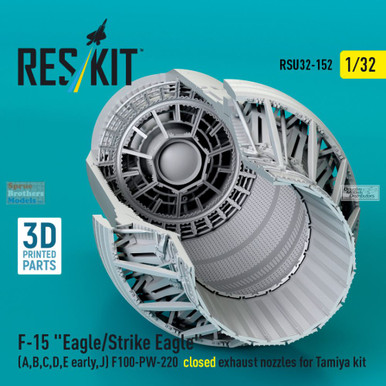 RESRSU320152U 1:32 ResKit F-15A F-15C F-15C F-15D F-15E F-15J Eagle ...