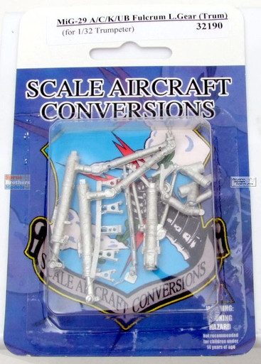 SAC32190 1:32 Scale Aircraft Conversions - MiG-29A MiG-29C MiG-29K MiG ...