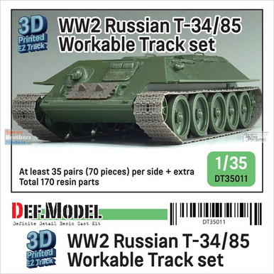 DEFDT35011 1:35 DEF Model Russian T-34/85 Workable Track Set (3D ...