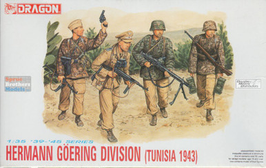 DML6036 1:35 Dragon Hermann Goering Division (Tunisia 1943) Figure Set ...