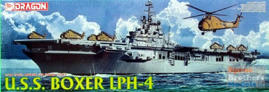 DML7070 1:700 Dragon USS Boxer LPH-4 Helicopter Carrier - Sprue ...