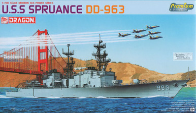 DML7084 1:700 Dragon USS Spruance DD-963 ~ Premium Edition - Sprue ...