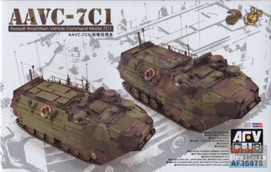 AFV35S70 1:35 AFV Club AAVC-7C1 Assault Amphibian Vehicle Command Model ...