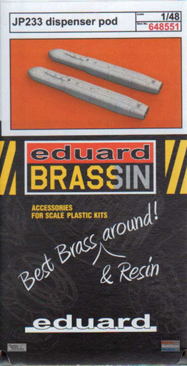 EDU648551 1:48 Eduard Brassin JP233 Dispenser Pod Set - Sprue Brothers ...