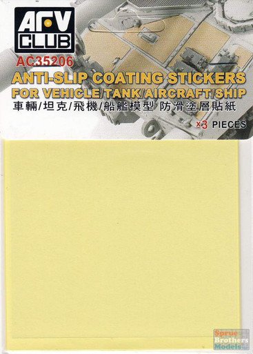 AFVAC35206 AFV Club Anti-Slip Coating Stickers for Vehicle/Tank ...