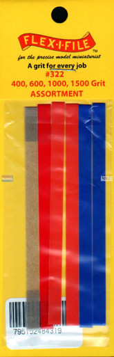 FLX0322 Flex-I-File Assorted Fine Grit Refills (400, 600, 1000, 1500 ...