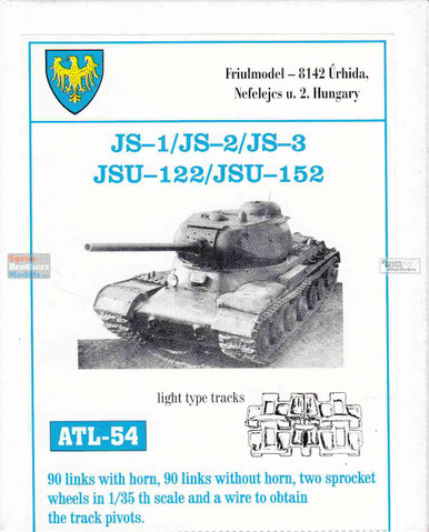 FRUATL054 1:35 Friulmodel Track Link Set - JS-1 JS-2 JS-3 JSU-122 JSU-152 - Sprue Brothers ...