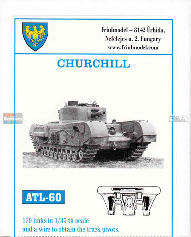 FRUATL060 1:35 Friulmodel Track Link Set - Churchill (170 Links ...