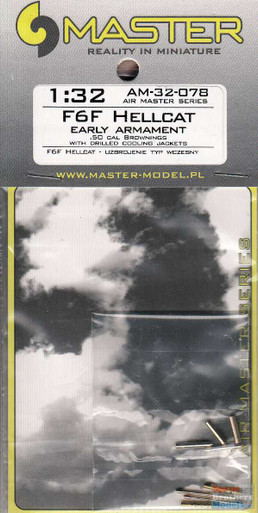 MASAM32078 1:32 Master Model F6F Hellcat Early Armament Set - Sprue ...