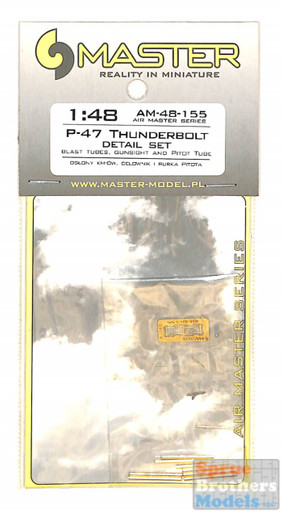 MASAM48155 1:48 Master Model - P-47 Thunderbolt Detail Set - Sprue ...