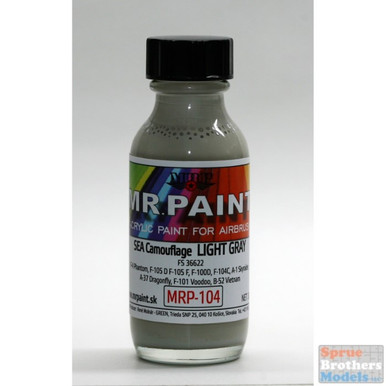 MRP104 MRP/Mr Paint - SEA Camo Light Grey FS36622 30ml (for Airbrush ...