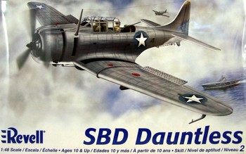 RMX855249 1:48 Revell SBD Dauntless #855249 - Sprue Brothers Models LLC