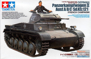 TAM35292 1:35 Tamiya German Panzerkampfwagen - II Ausf. A/B/C (SdKfz ...