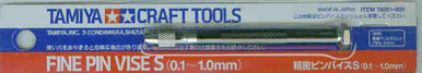TAM74051 Tamiya Fine Pin Vise S (0.1mm to 1.0mm) #74051 - Sprue ...