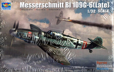 TRP02297 1:32 Trumpeter Messerschmitt Bf109G-6 Late - Sprue Brothers ...