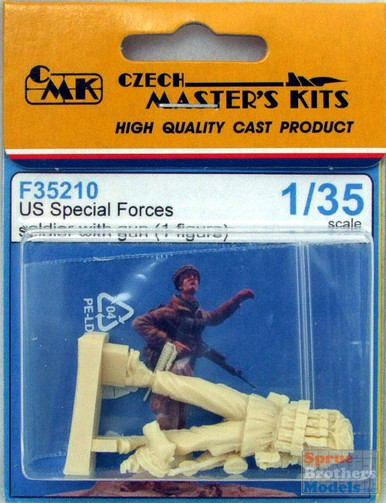 CMKF35210 1:35 CMK Figures - US Special Forces Soldier with Gun (1 ...