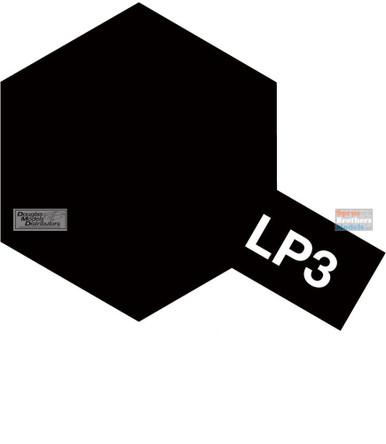 TAM82103 Tamiya Lacquer Paint LP-03 Flat Black 10ml (1/3 fl oz) - Sprue ...