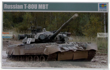 TRP09525 1:35 Trumpeter Russian T-80U MBT - Sprue Brothers Models LLC