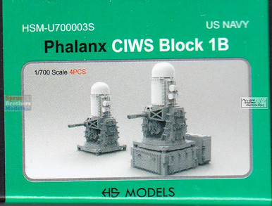 HSMU700003U 1:700 HS Models US Navy Phalanx CIWS Block 1B - Sprue ...