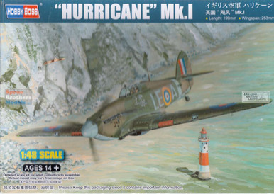 HBS81777 1:48 Hobby Boss Hurricane Mk.I - Sprue Brothers Models LLC