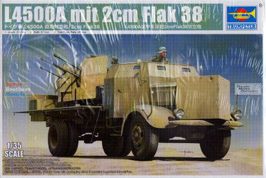 TRP09596 1:35 Trumpeter L4500A mit 2cm Flak 38 - Sprue Brothers Models LLC