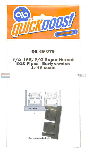QBT49075 1:48 Quickboost F-18E F-18F Super Hornet EA-18G Growler ECS ...