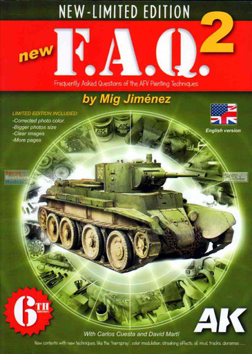 AKI000038V6 AK Interactive - FAQ 2 by Mig Jimenez (6th Edition) - Sprue ...
