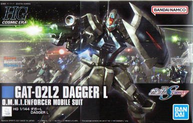 BAN2553797 1:144 Bandai HG GAT-02L2 Dagger L OMNI Enforcer Mobile Suit ...